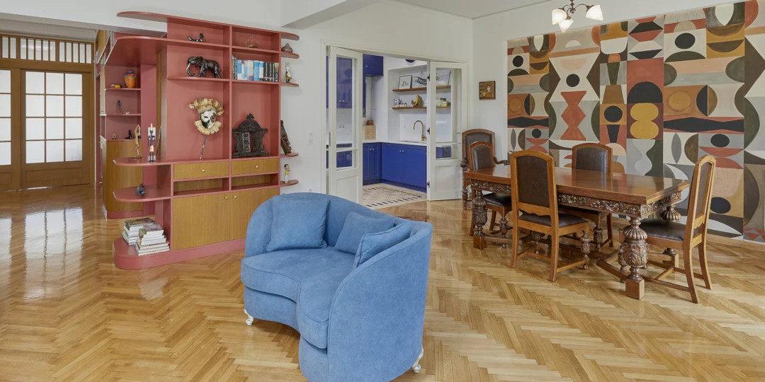 Ενα διαμέρισμα στο Κολωνάκι ανακαινίστηκε με έμπνευση τα ταξίδια των ...