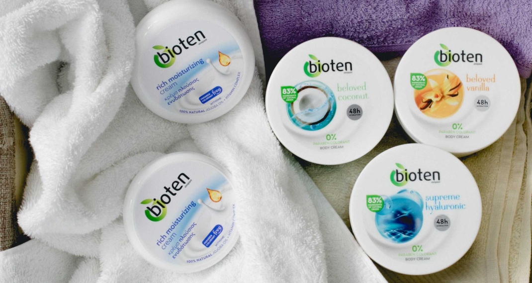 Αίσθηση ανανέωσης με τα προϊόντα bioten για πρόσωπο και σώμα | BOVARY