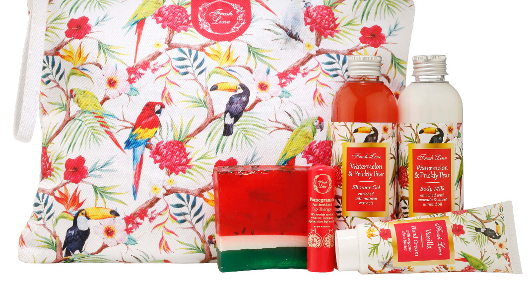 H Fresh Line φέρνει την άνοιξη με τα πιο εξωτικά σετ περιποίησης | BOVARY