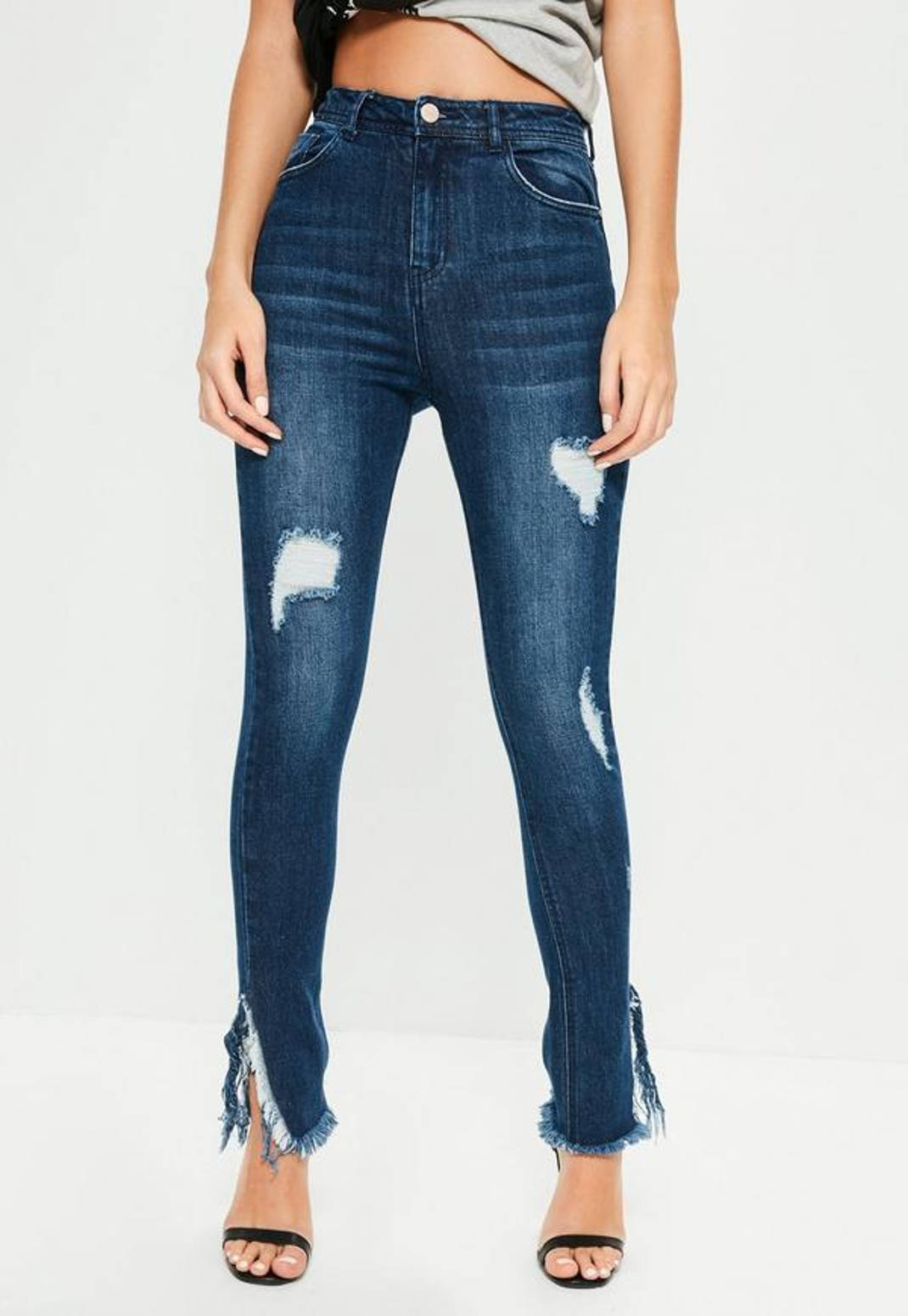 Το skinny τζιν αλλάζει! Τα split-seam jeans ήρθαν και δείχνουν τα πόδια ...