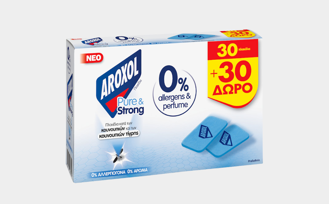 To AROXOL pure & strong είναι η απόλυτη προστασία από τα έντομα -Με 0% ...