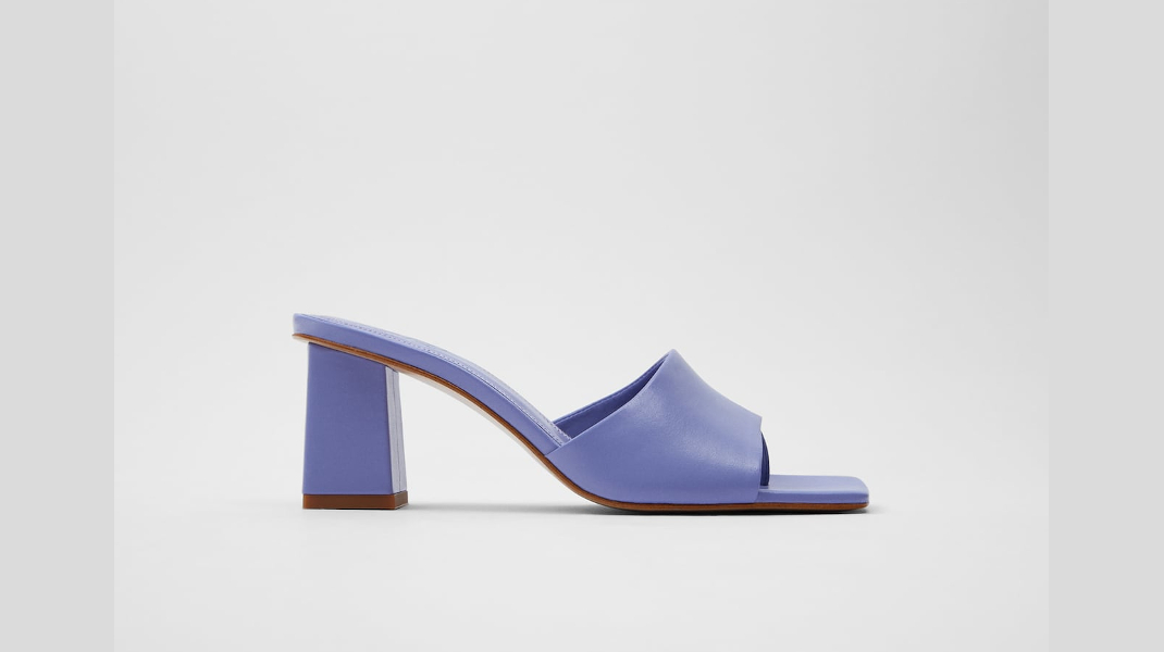 Statement shoes -Tα Zara λάνσαραν τα πιο κομψά mules της σεζόν που ...