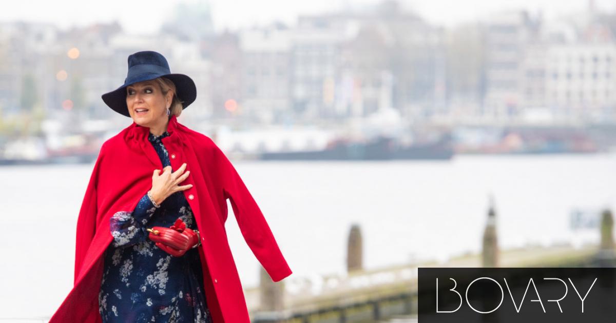 Η βασίλισσα Μάξιμα έκανε ένα υπέροχο color blocking -Με ρομαντικό ...