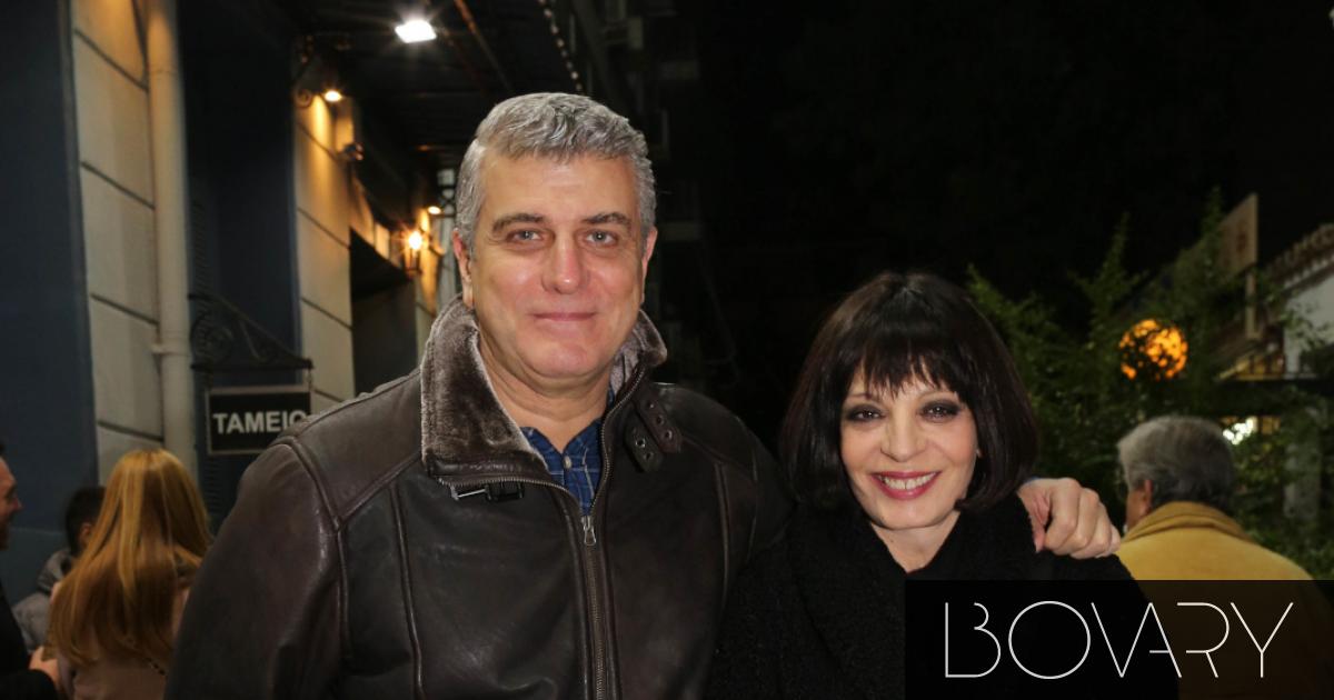 Βλαδίμηρος Κυριακίδης - Εφη Μουρίκη: Νυχτερινή έξοδος για το αγαπημένο ...