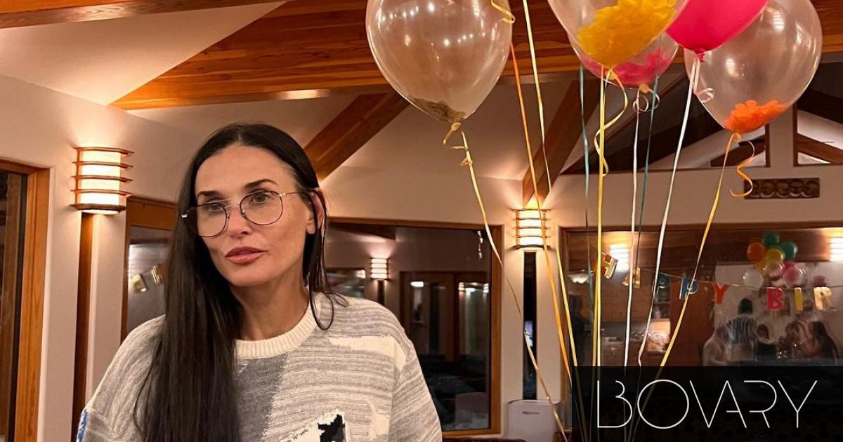 Bday Girl: Η Ντέμι Μουρ έκλεισε τα 60 και τα γιόρτασε με στιλ | BOVARY