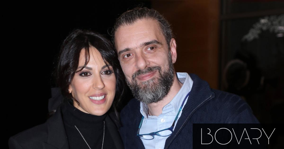 Ο Σωτήρης Τσαφούλιας με τη σύντροφό του, Άννα Μενενάκου, σε μια σπάνια ...