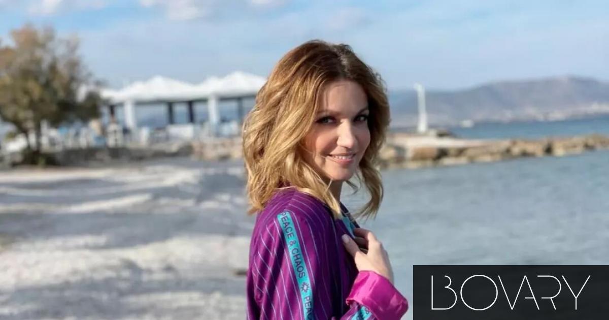 Η Παναγιώτα Βλαντή με κολάν στο πιο «χαρούμενο» χρώμα της εποχής -To casual chic look | BOVARY