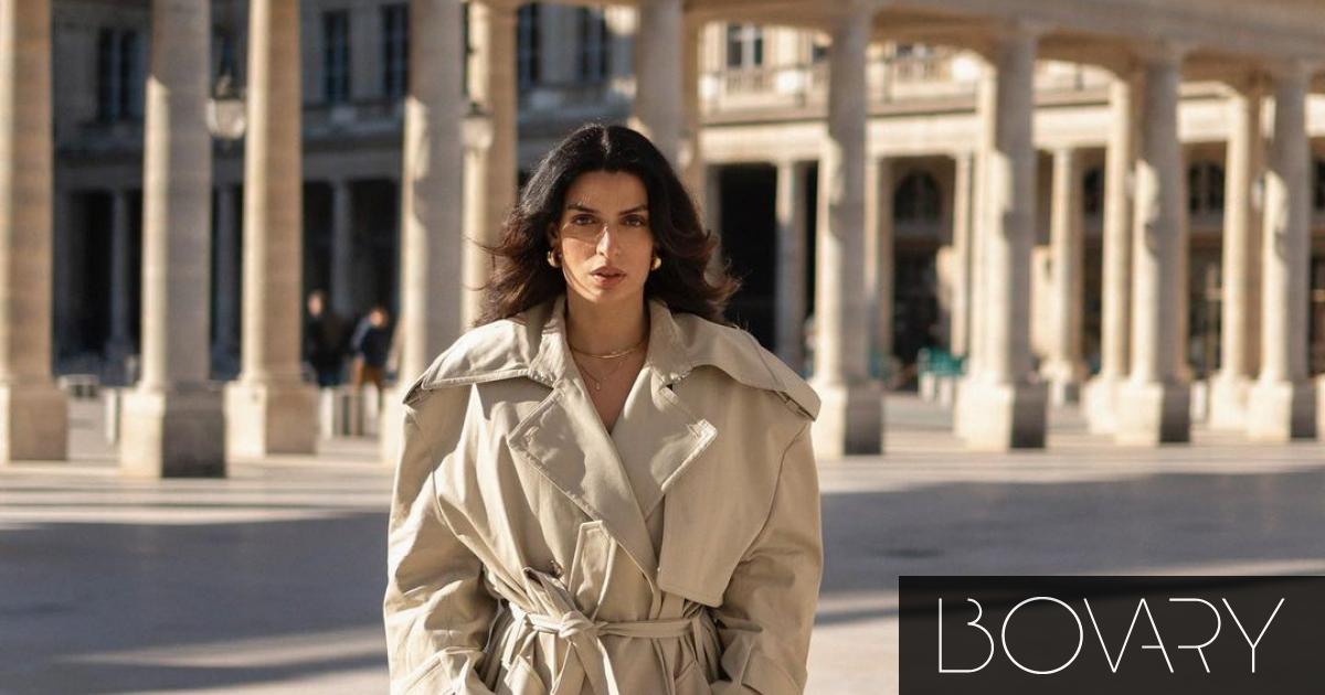 Η Τόνια Σωτηροπούλου με την πιο κομψή καμπαρντίνα από τα H&M | BOVARY