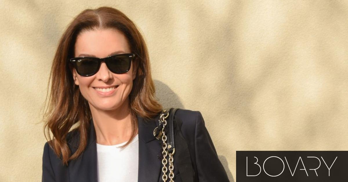 Tο μίνιμαλ chic ντύσιμο της Τζίνας Αλιμόνου είναι έμπνευση για τα looks ...