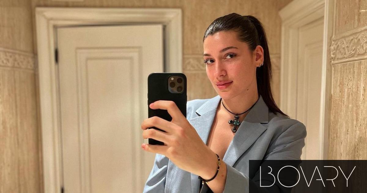 H Mαριέλλα Φασούλα ποζάρει με μαύρο μπικίνι και ροζ γυαλιά ηλίου στο Instagram | BOVARY