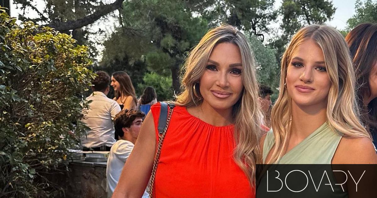 H Άννα Μαρία Ίβιτς με το φόρεμα της μητέρας της, Ελένης Πετρουλάκη -Στο ...