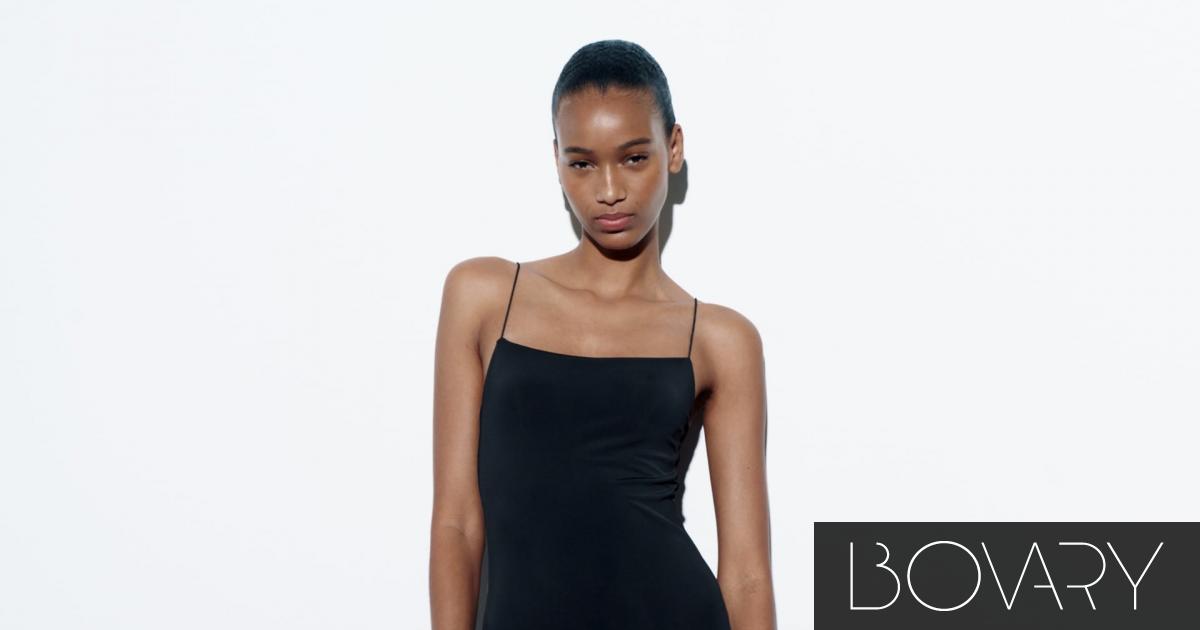 Το σικάτο μαύρο slip dress από τα Zara που κοστίζει 20€ και φαίνεται ακριβό -Update your summer ...