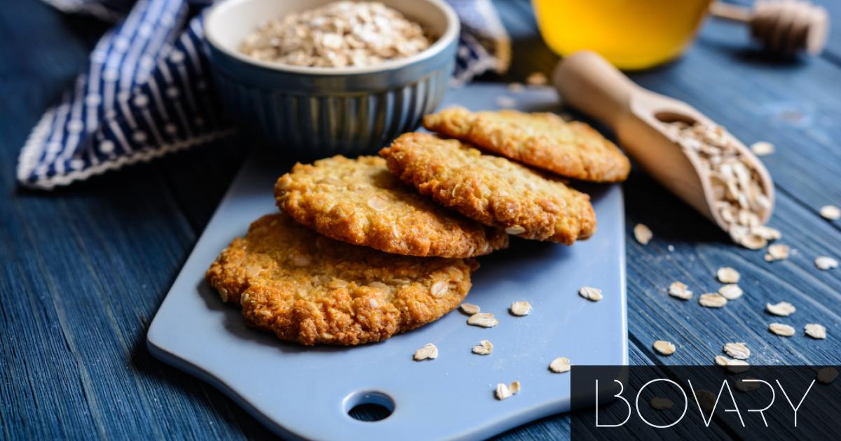 Συνταγή για υγιεινά μπισκότα βρώμης με 4 υλικά | BOVARY