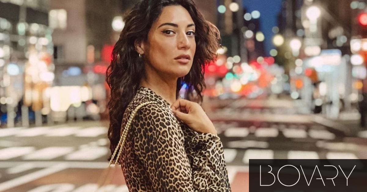 Η Ευγενία Σαμαρά με μαύρες δερμάτινες μπότες από τα H&M που αναβαθμίζουν τα winter looks | BOVARY