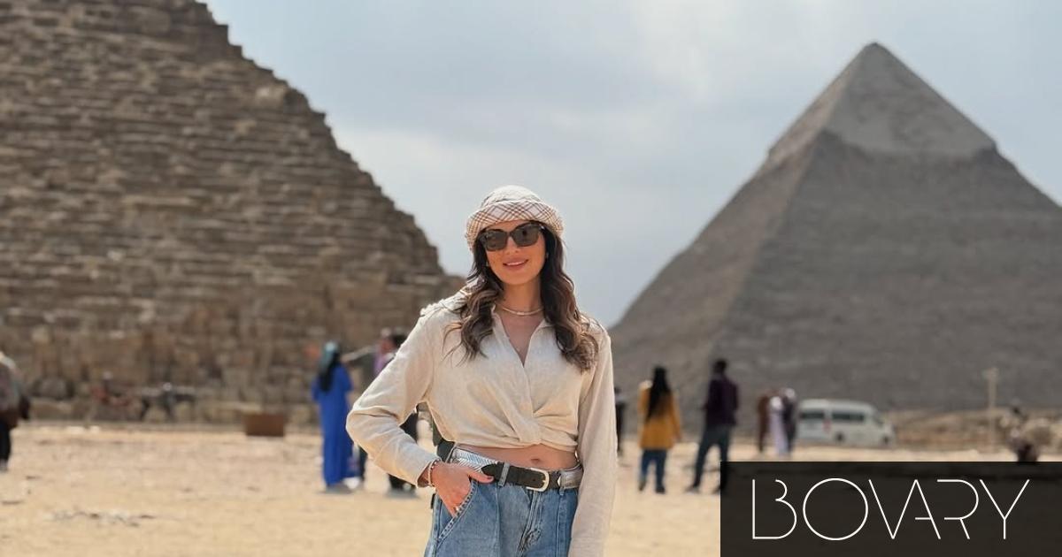 Η Σταματίνα Τσιμτσιλή έκανε το απόλυτο safari look με cargo παντελόνι ...
