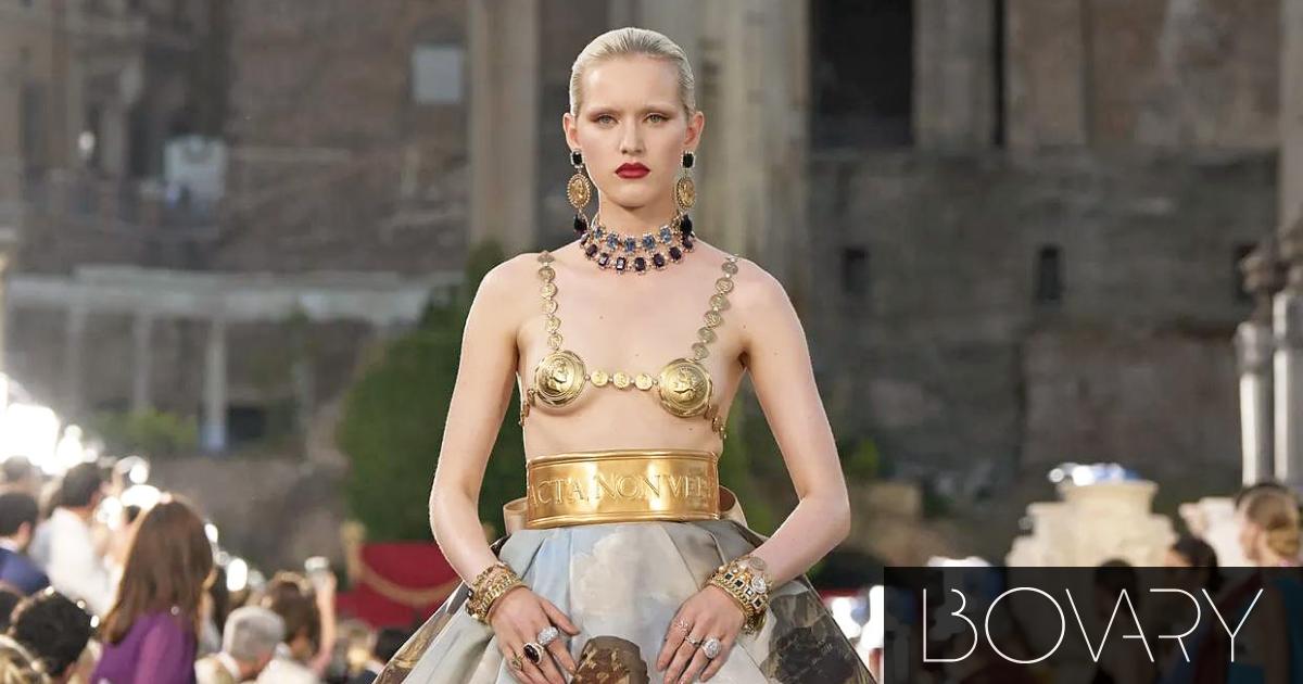 Dolce & Gabbana Alta Moda 2025 -Αρχαία Ρώμη και ιταλική υψηλή ραπτική ενώθηκαν σε μια αξέχαστη ...