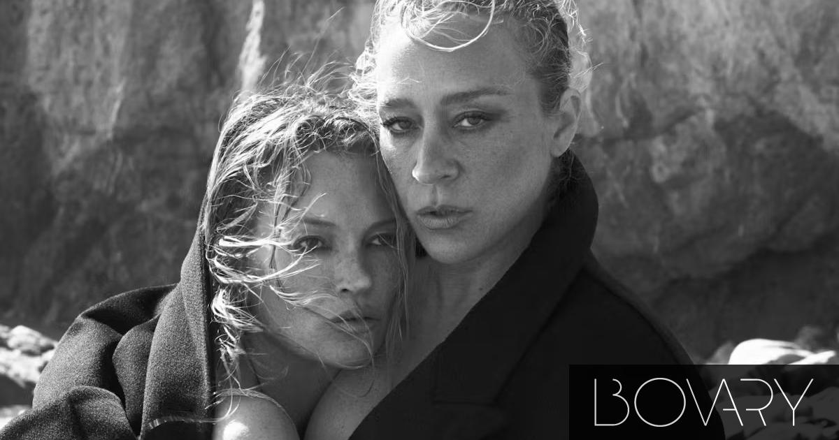 Κέιτ Μος και Κλόε Σεβινί, μέσα από τον φακό του Saint Laurent -Φινέτσα με αισθησιακή αύρα από ...