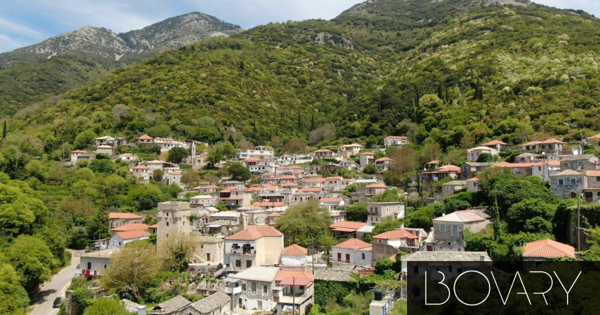 Καστανέα, το χωριό της Μάνης που μοιάζει να σταμάτησε ο χρόνος και ...