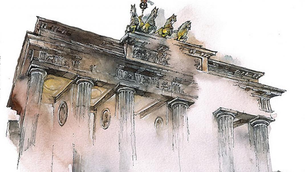 Ταξιδεύει στον κόσμο και χρωματίζει τις πόλεις... | BOVARY