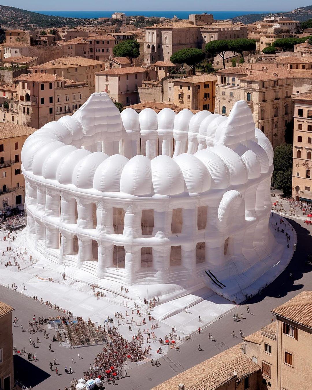 Καλλιτέχνιδα χρησιμοποιεί AI τεχνολογία και δημιουργεί «φουσκωτά ...