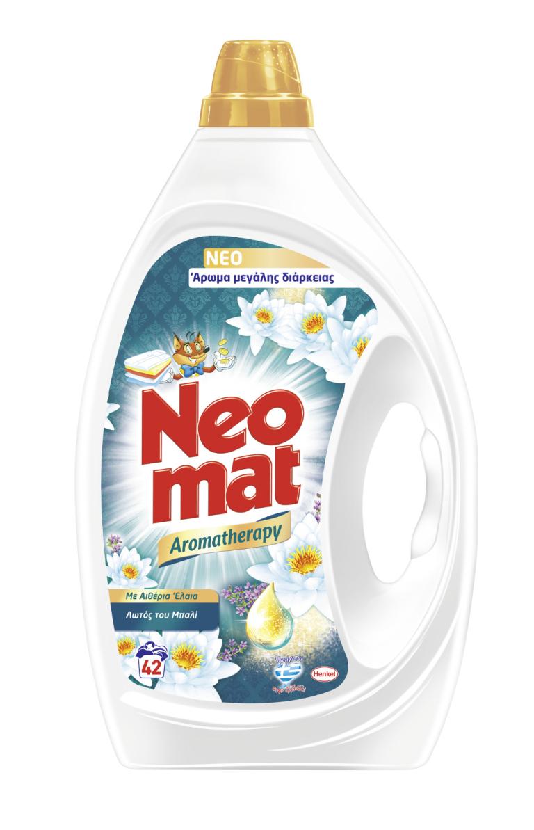 Νeomat Aromatherapy: Νέα αναζωογονητική σειρά υγρών απορρυπαντικών με ...