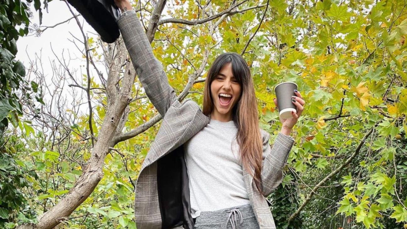 H Ηλιάνα Παπαγεωργίου με άνετο και στιλάτο κολάν από την Calzedonia -To συνδύασε με σακάκι | BOVARY