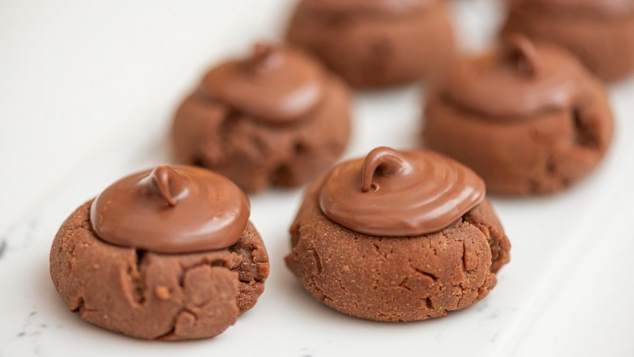 Συνταγή για cookies πραλίνας με 3 μόνο υλικά -Κάθε μπουκιά και απόλαυση ...