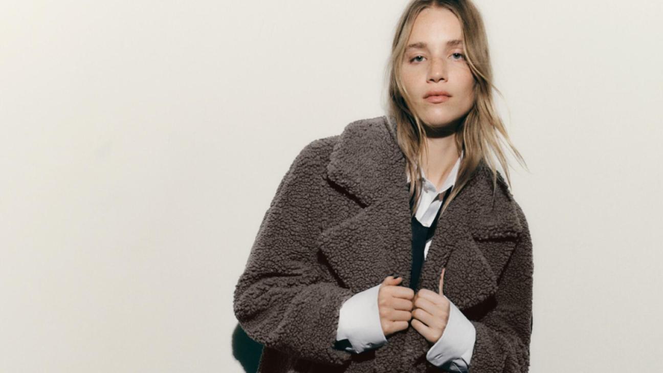 Το cosy shearling παλτό από τα Zara θα σε κάνει να ξεχάσεις τα άλλα πανωφόρια σου | BOVARY