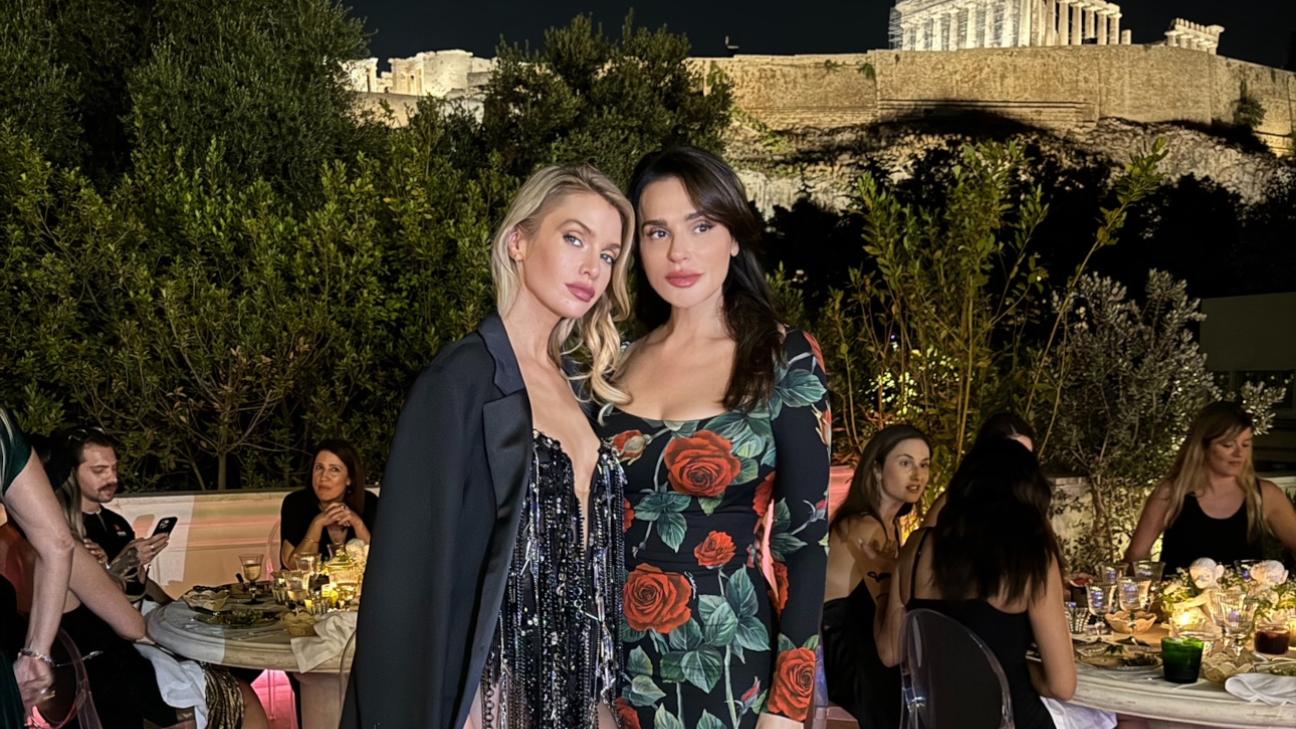 Η Stella Maxwell μούσα της Σίλιας Κριθαριώτη -To glam δείπνο στο σπίτι ...